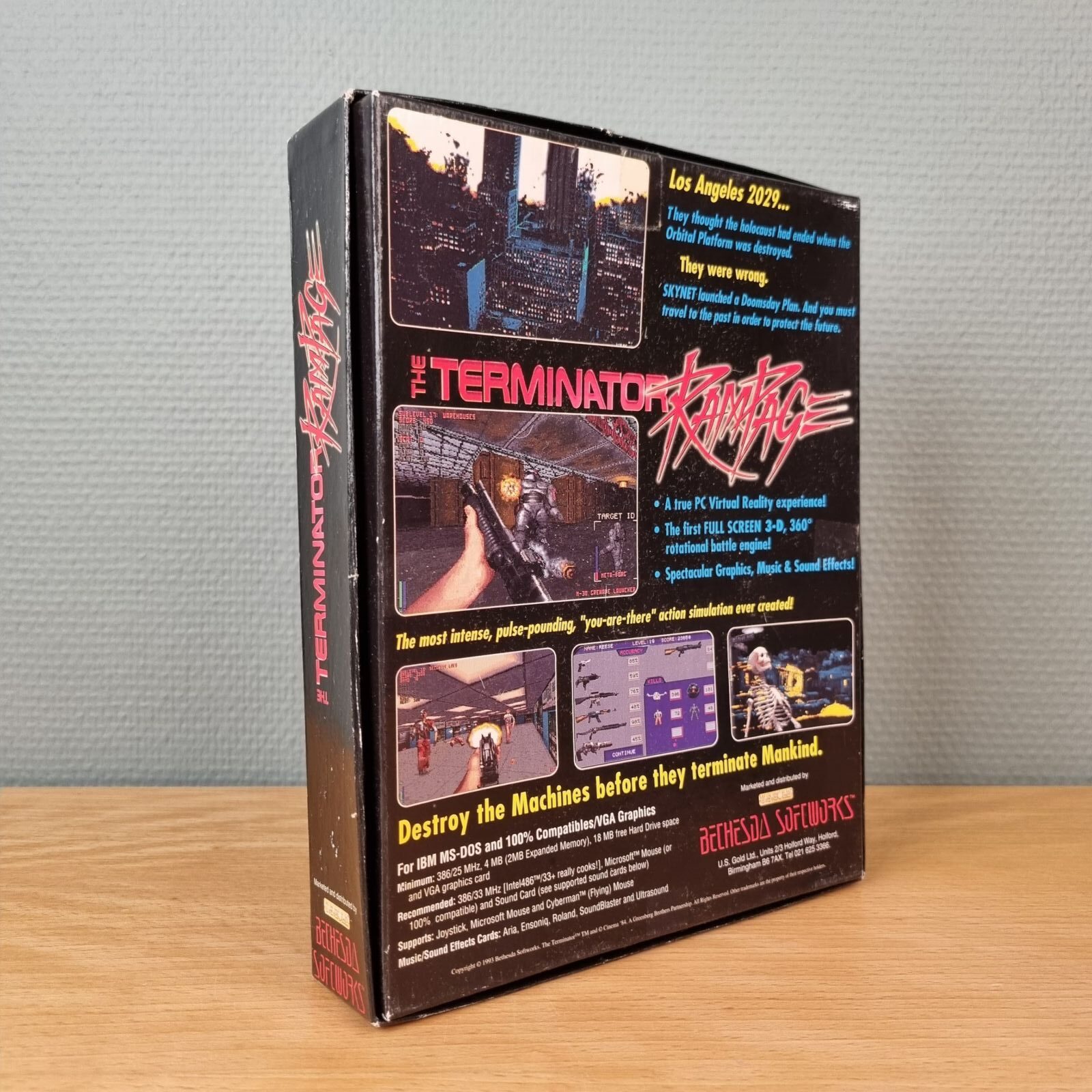 The Terminator – Rampage – PC Big Box - Villa og Vejbod