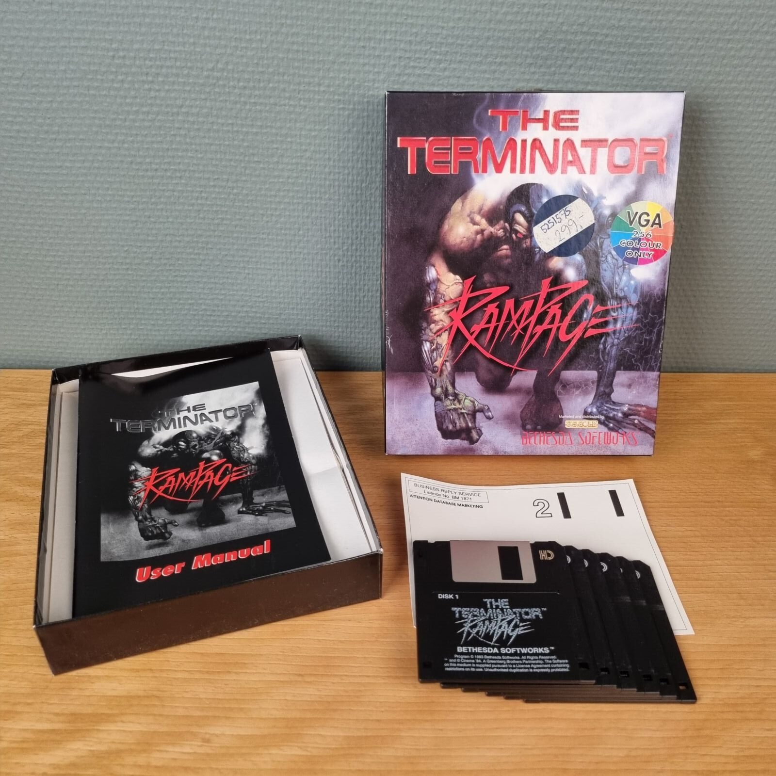 The Terminator – Rampage – PC Big Box - Villa og Vejbod