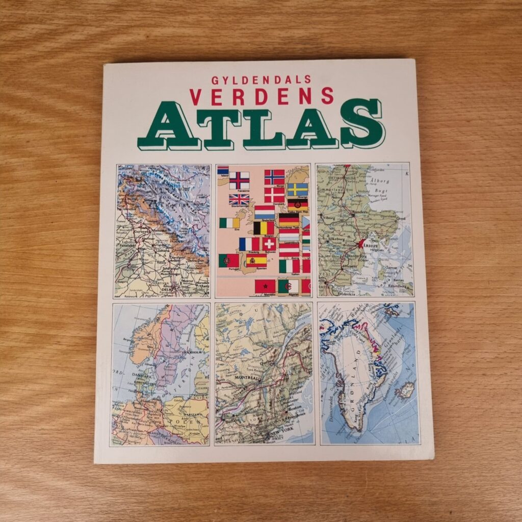 Gyldendals Verdens Atlas – 1988 - Villa og Vejbod