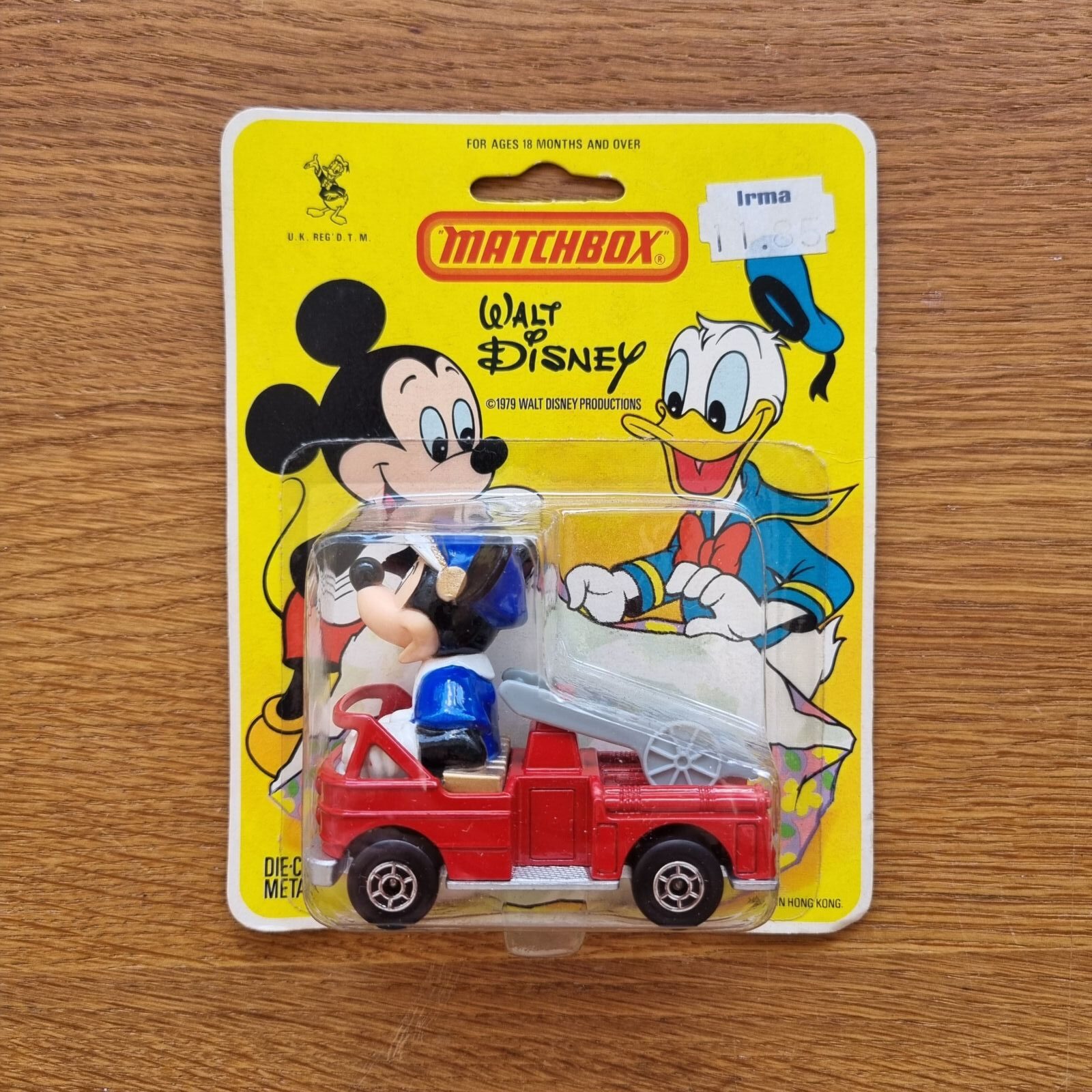 Matchbox – Walt Disney WD-1 – Mickey Mouse – Uåbnet - Villa og Vejbod