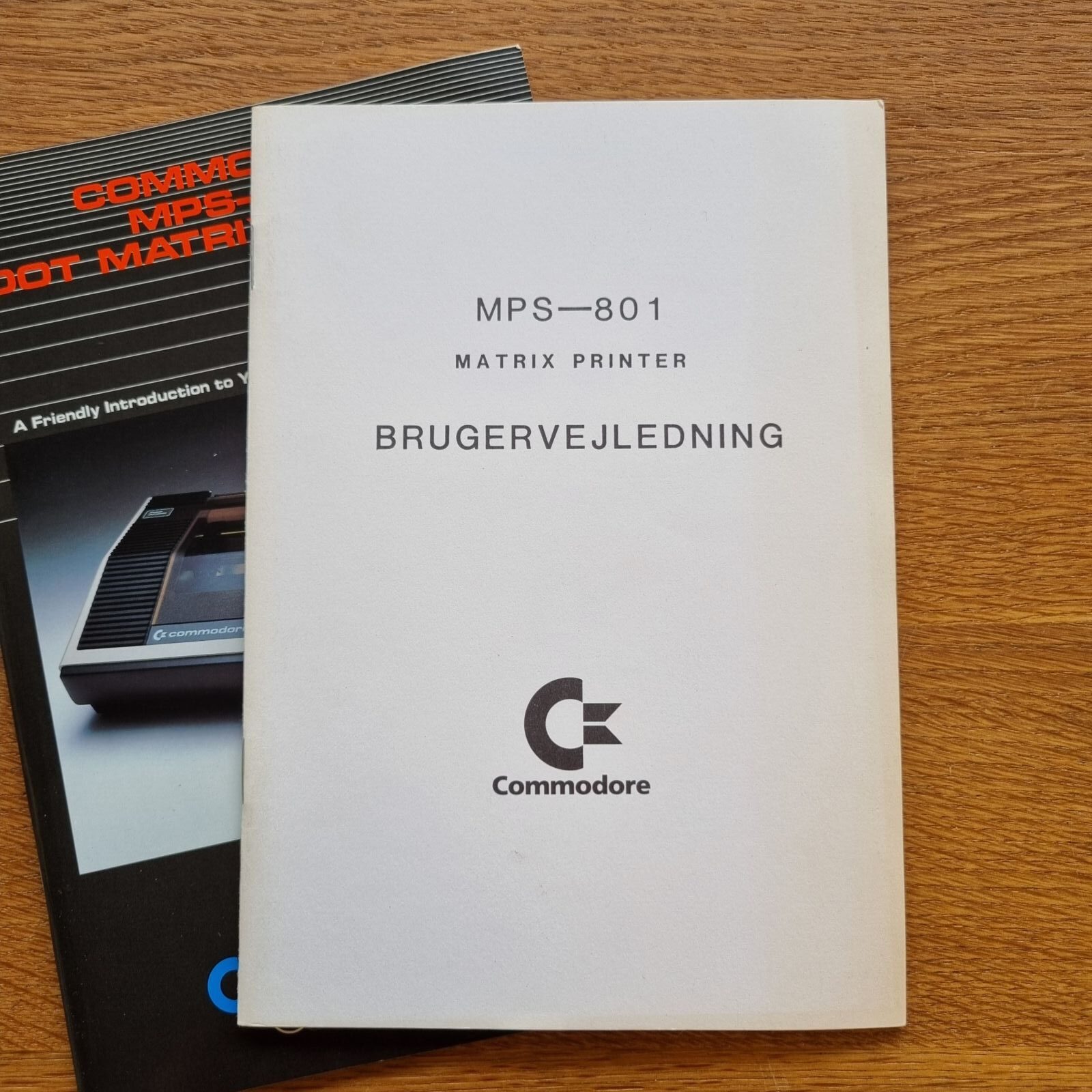 Manual til Commodore MPS-801 Dot Matrix Printer - Villa og Vejbod